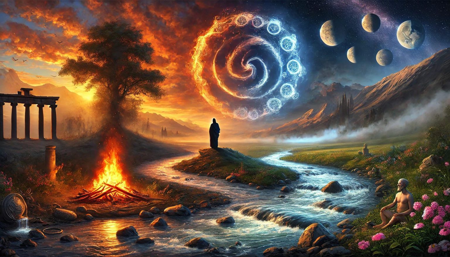 Cambio y Logos en Heráclito y estoicismo: una influencia clave - Estoicismo